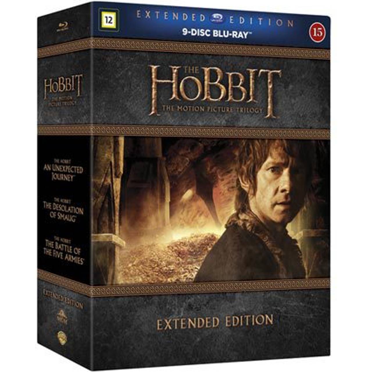 The Hobbit The Motion Picture Triology Extended Edition Blu Ray