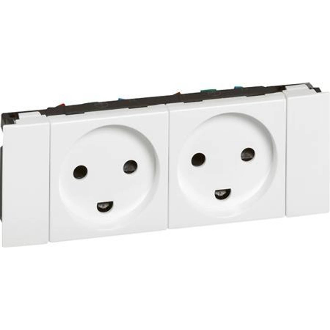 Legrand Stikkontakt Dansk Standard 2p J Dobbelt • Pris
