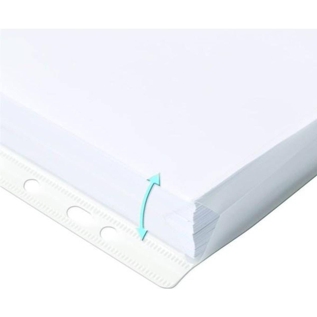 ELBA Oxford Udstansede lommer pose 10 A4 klap • Pris