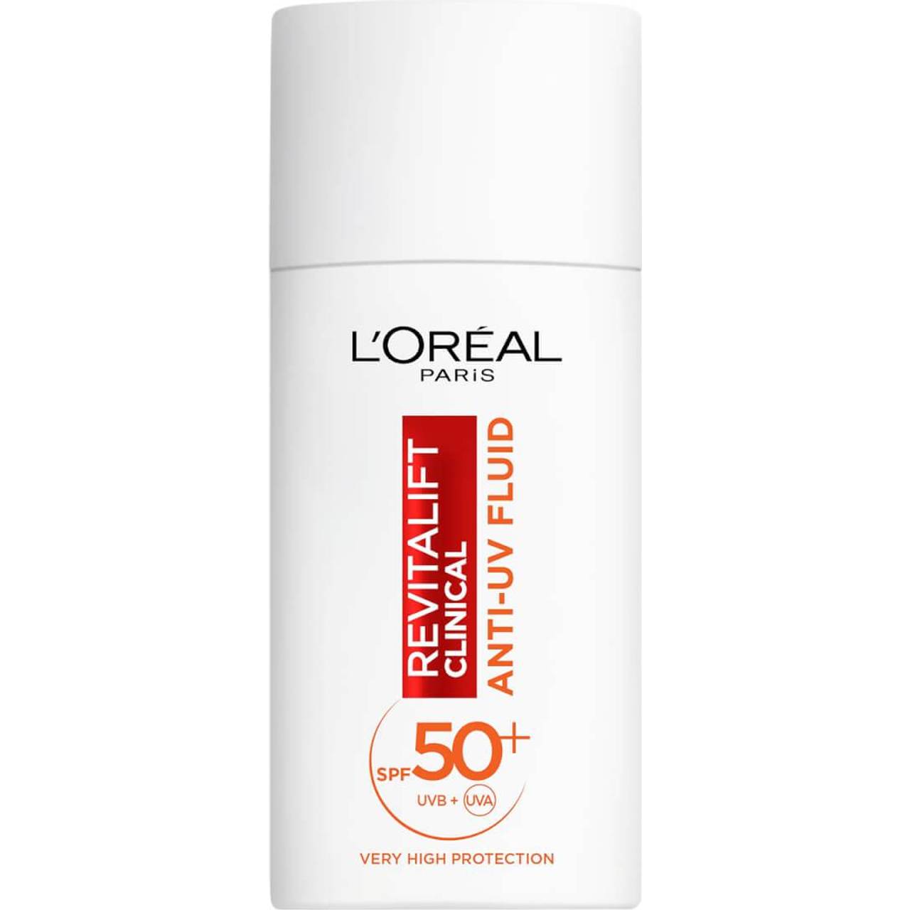 L'Oréal Paris Revitalift Clinical Vitamin C UV Fluid SPF50+ 50ml • Pris