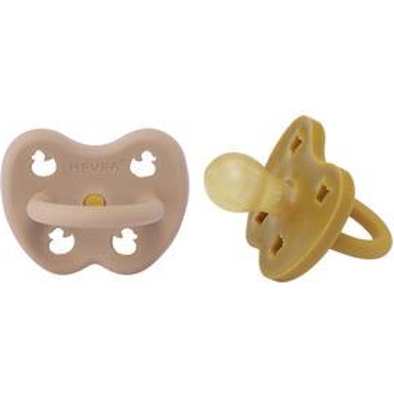 Hevea Sut, 3-36 mdr, Rund, Golden Honey & Tan Beige 2 stk • Pris