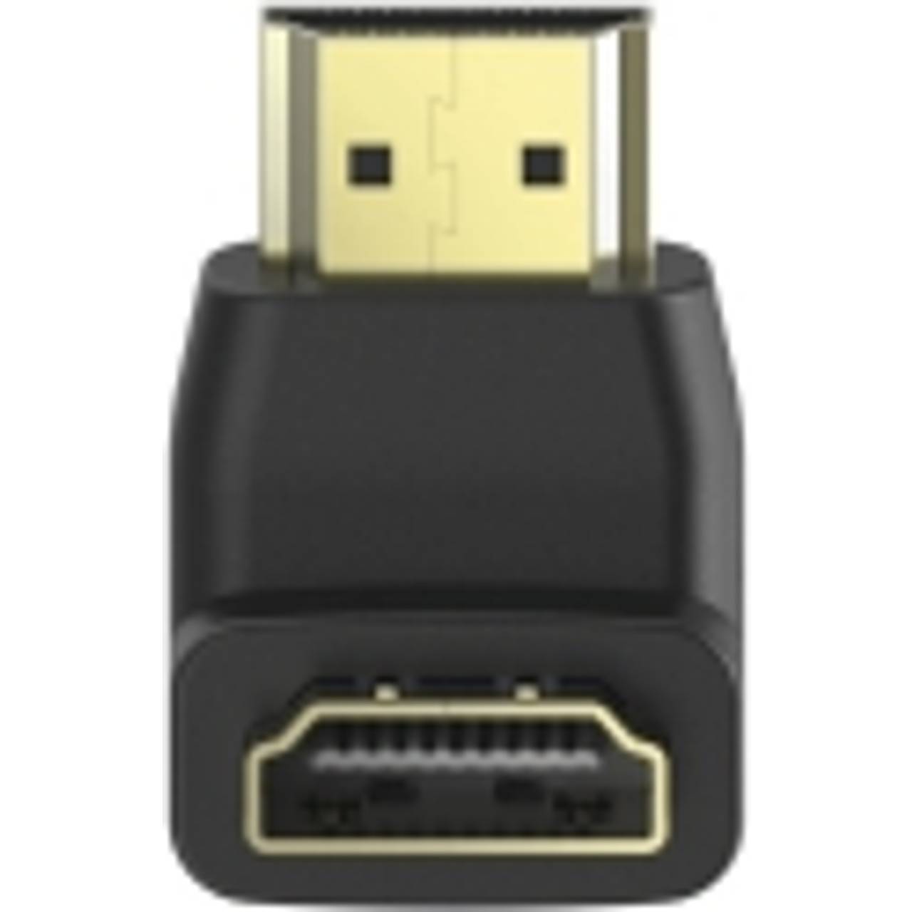 Hama HDMI 270 Degree Gold Black Adapter • Priser
