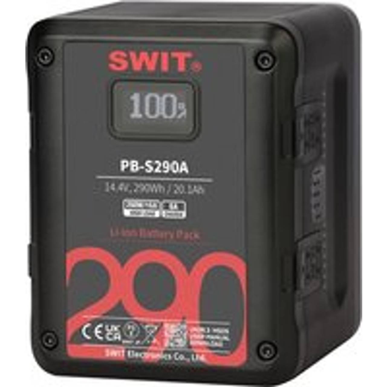 Swit PB-S290A 290Wh Multi-Sockets Square Cine Battery Gold-Mount • Price