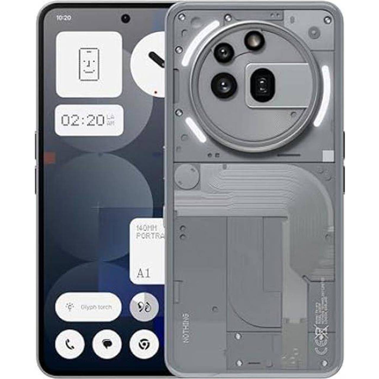 Nothing Phone (3a) Pro 12GB RAM 256GB Gray • Pris