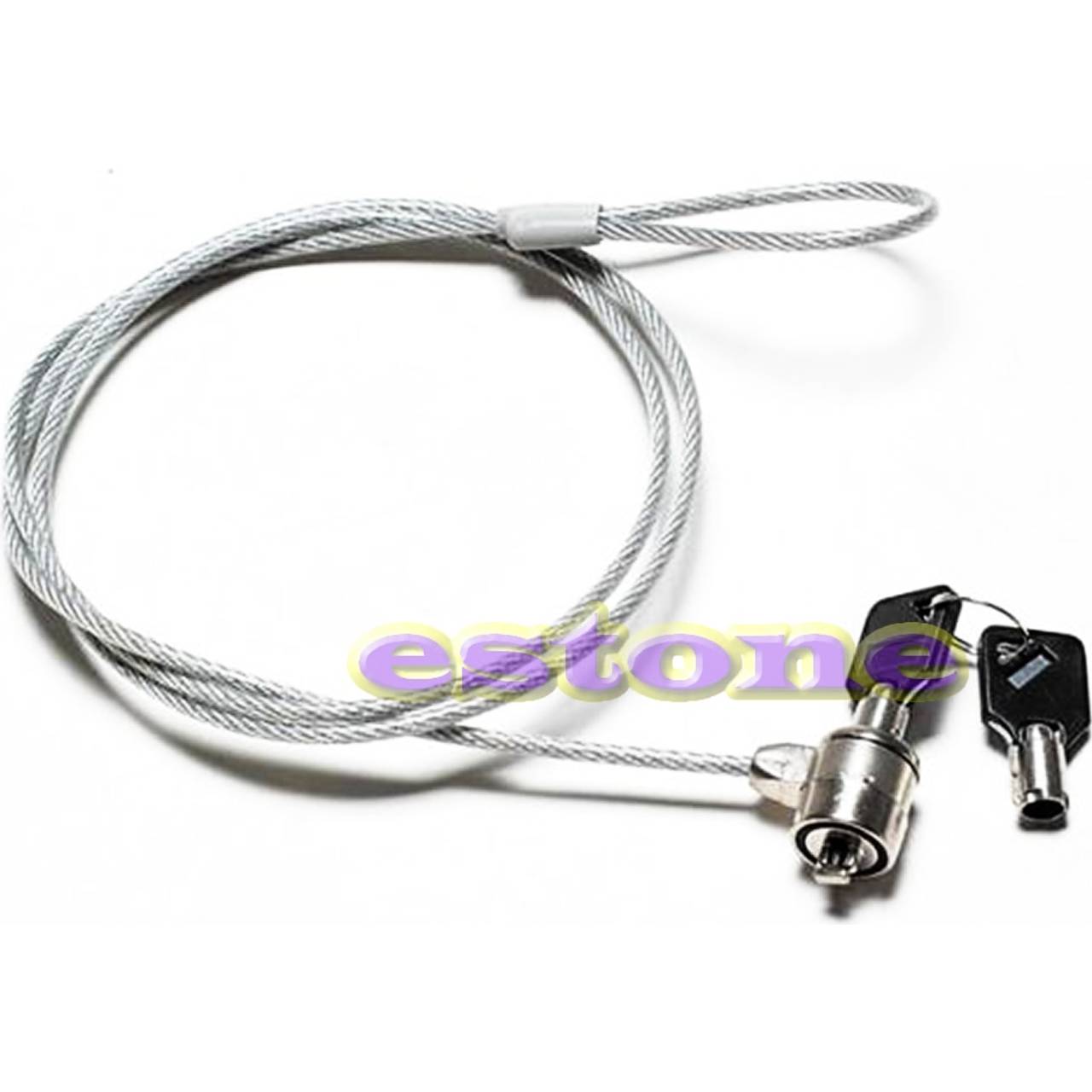 Notebook Laptop Computer Lock Security Cable Chain • Pris