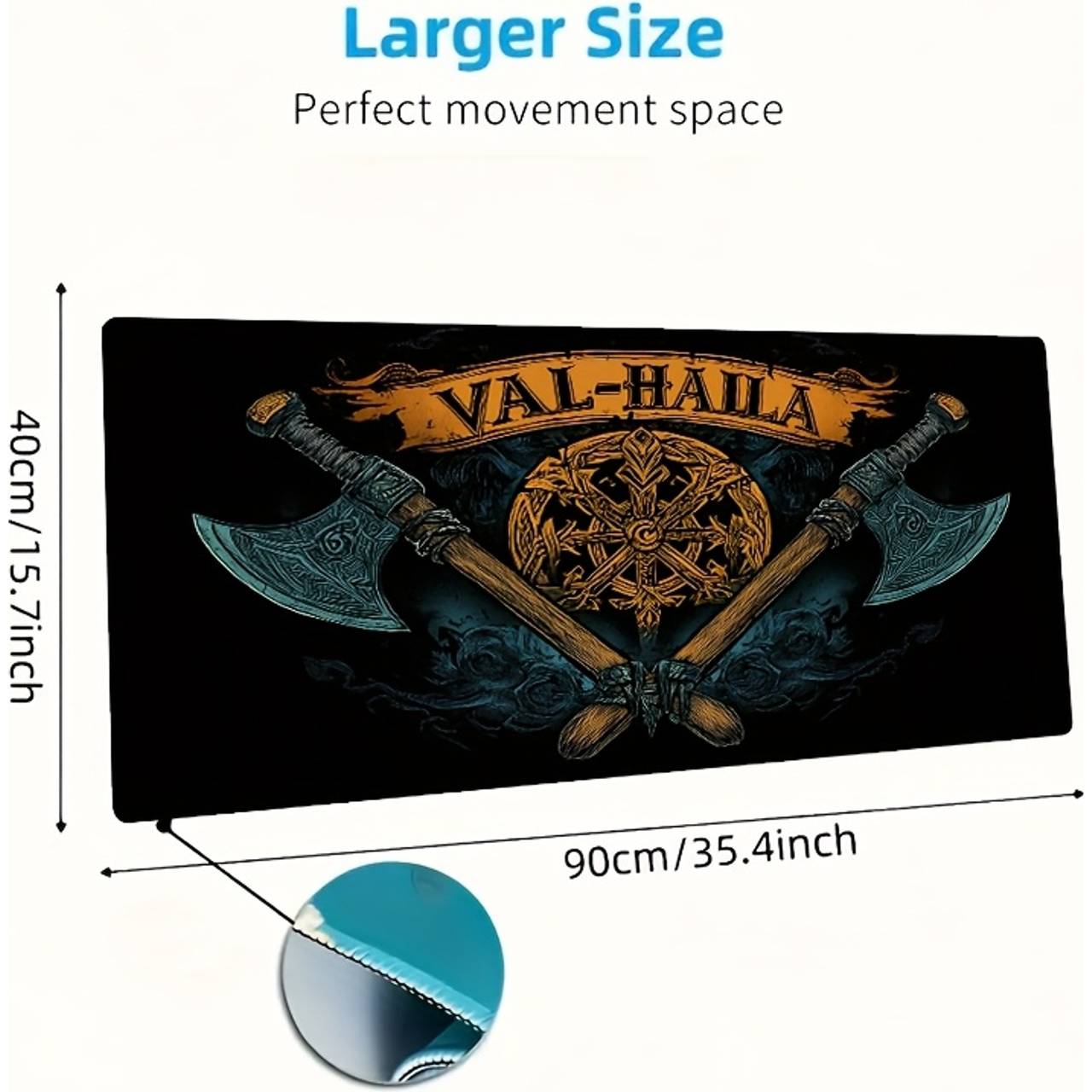 Temu Retro Viking 1 Digital Printing Mouse Pad • Price