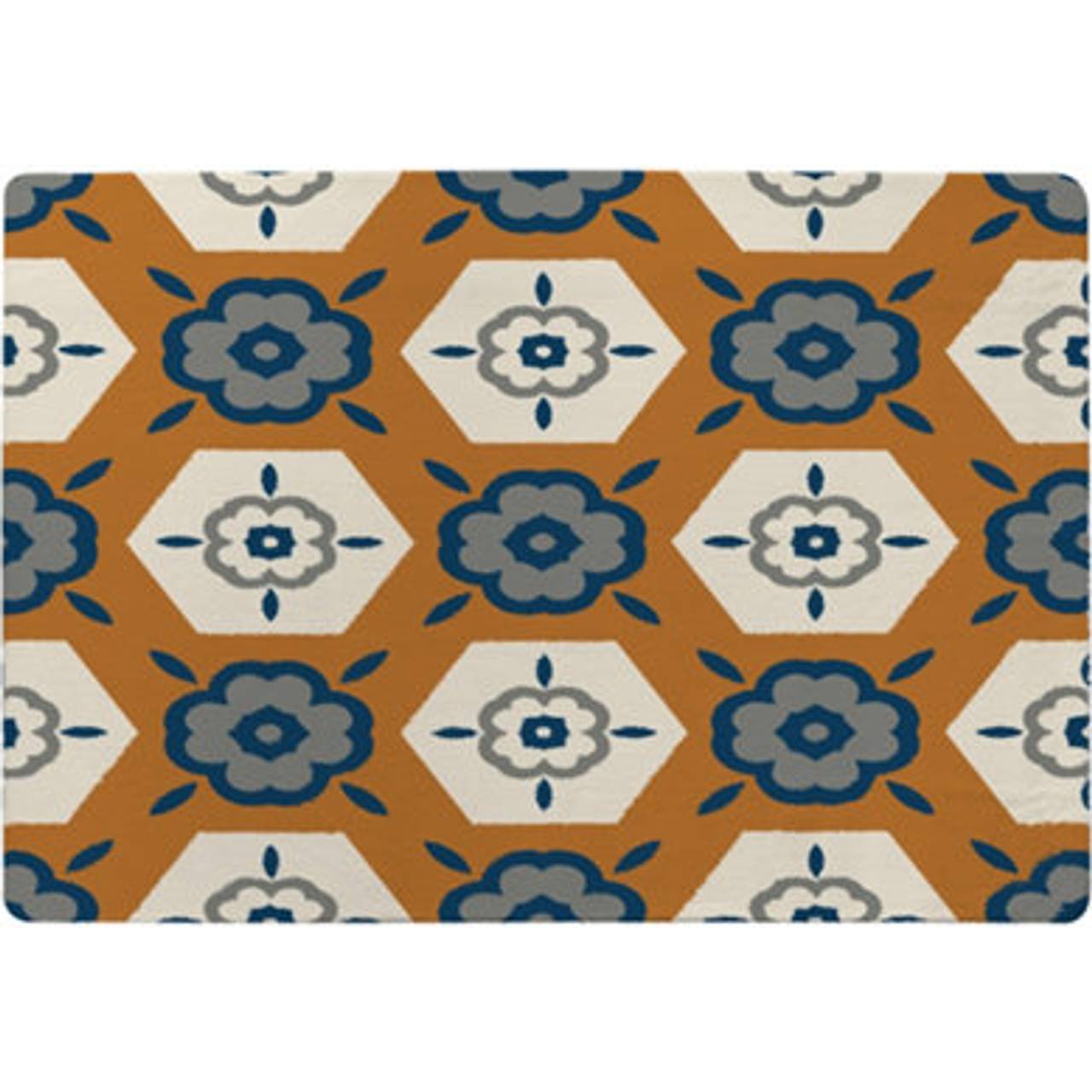 Benjamin Benjamin Tate Design Rust Orange Background • Price