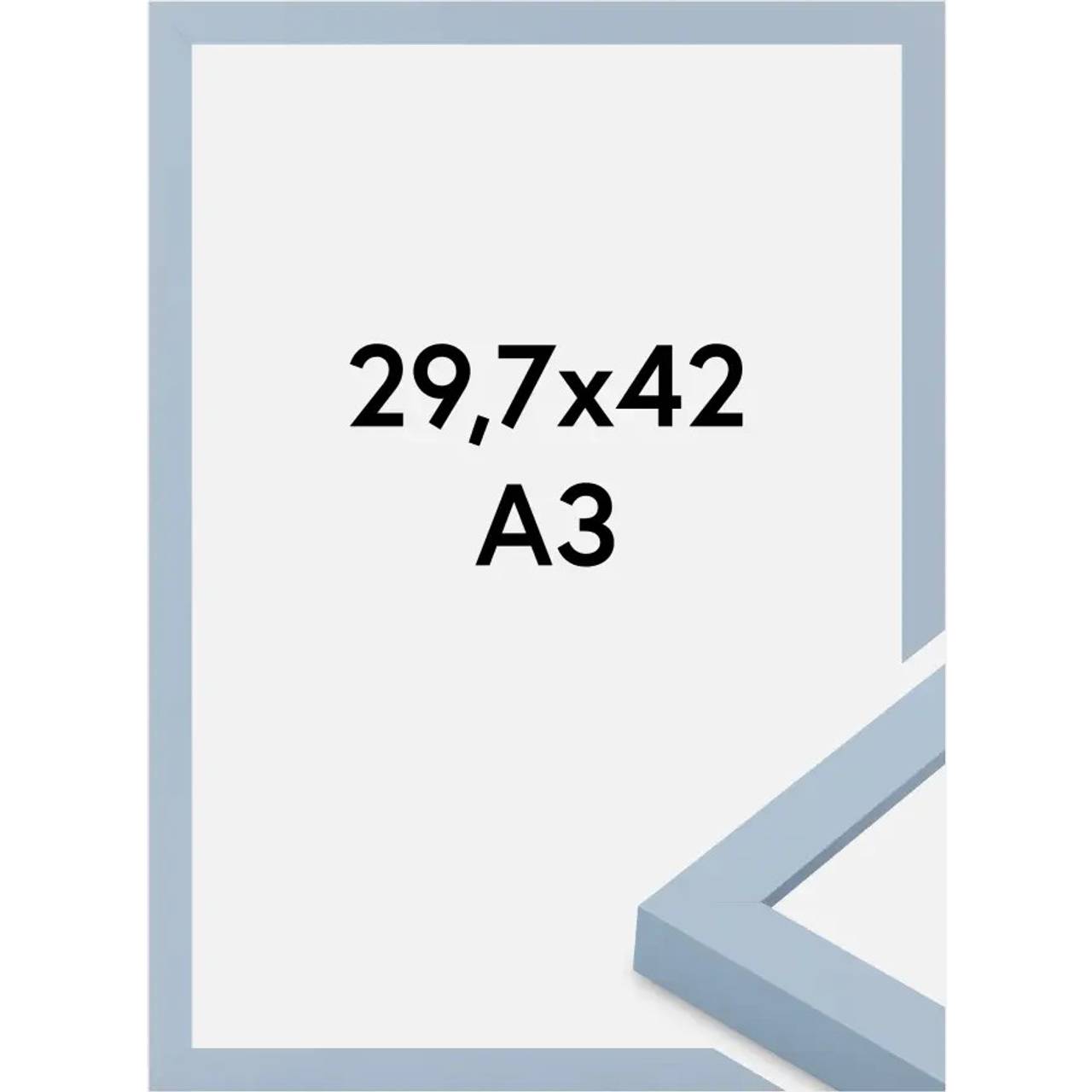 Rahmen Selection Acrylglas Sky Blue 29.7x42 cm A3 Bilderrahmen • Pris
