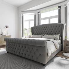 Beige King Bed Frames Compare today find prices