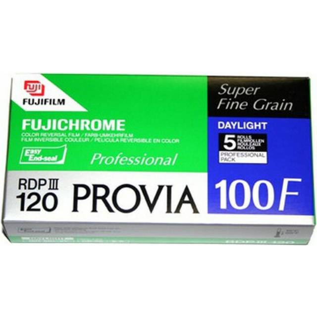 Fujifilm Fujichrome Provia 100F 120 5 Pack • Prezzi