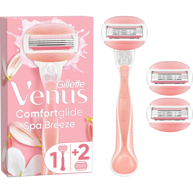 Gillette Venus Comfortglide Spa Breeze Razor 3 Cartridges