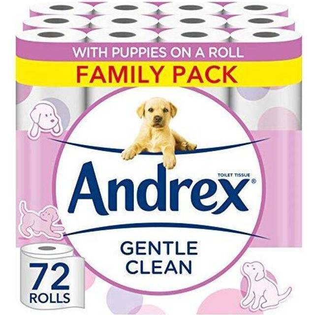 Andrex Gentle Clean Toilet Tissue 72 pack Price