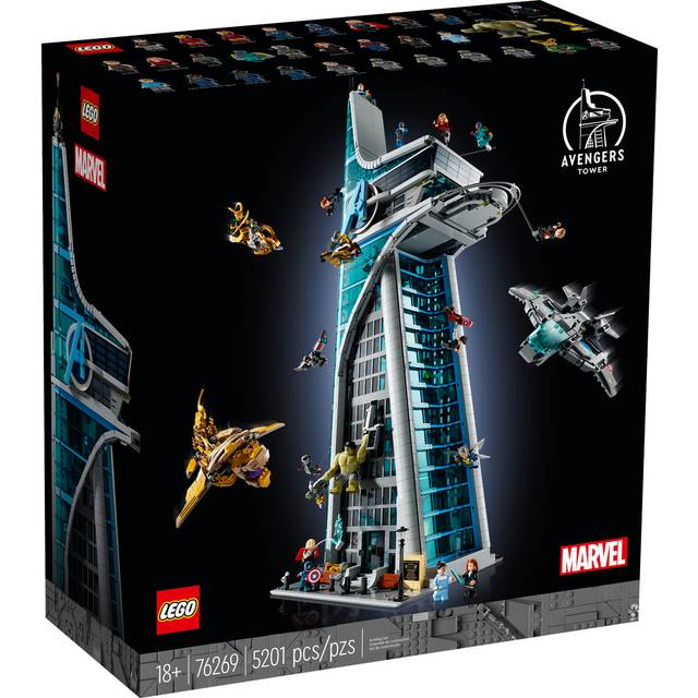 LEGO Marvel Avengers Tower 76269 • bekijk prijs LEGO Marvel Avengers Tower 76269 • bekijk prijs