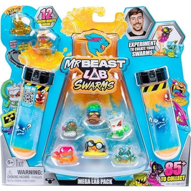 Moose Mega Lab Swarms Mega Lab Series 2 Mini Figures 12 Pack • Pris